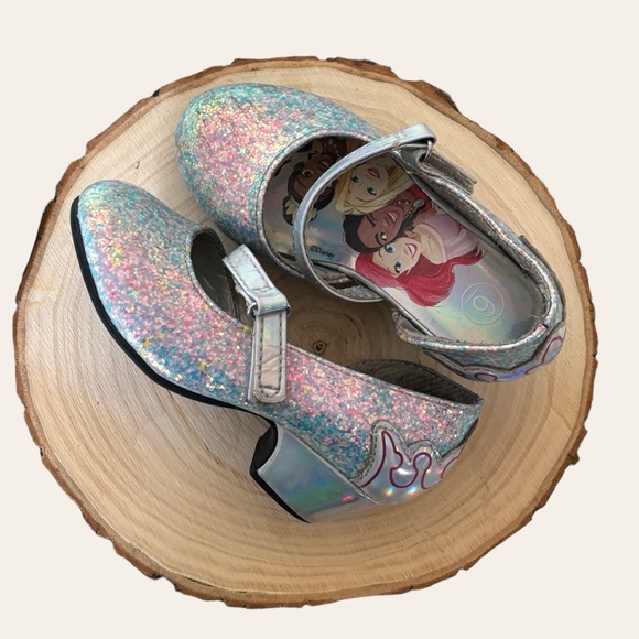 Disney | Shoes | Disney Princess Sparkly Heels Size 6 | Poshmark